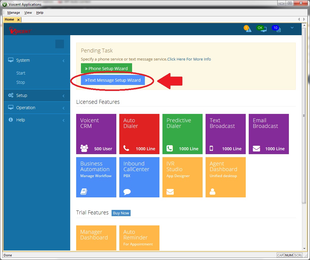 Getting Started | Voicent Support Wizard
